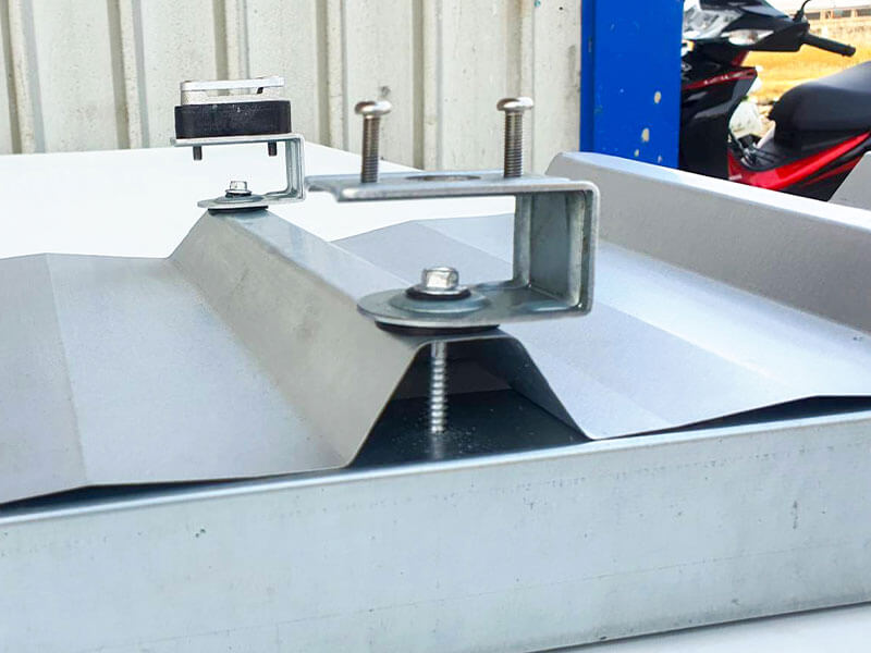 Roof Protection clip for Bolt system - KS Group Metal Sheet