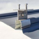 Roof Protection clip for Boltless system : roof profile is KS Klipfix39 ...